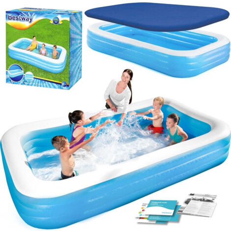 Family inflatable pool 305 x 183 x 56 cm 2in1 bestway 54009 88325