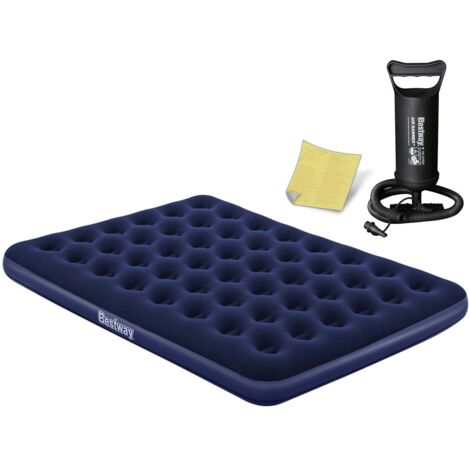 Matelas gonflable 203x152x22 cm avec pompe à piston Bestway 67003