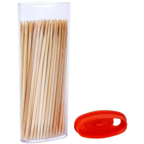 Set of 3 pk wooden toothpicks 80 pcs per pack perfect for snacks