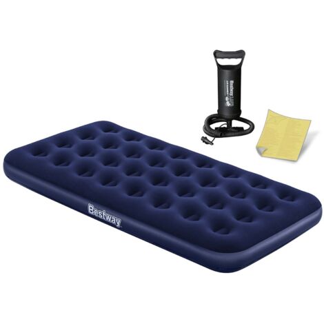 Matelas gonflable 188x99x22 cm avec pompe a piston bestway 67001