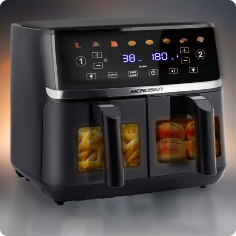 Friteuse sans huile Berdsen BD-657 air fryer XL cuisine saine sans ...