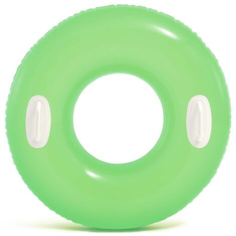 Swimming ring with handles 76 cm green intex 59258 88325