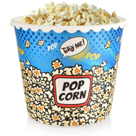 Bol a pop corn pour soirees cinema reutilisable 23 litres