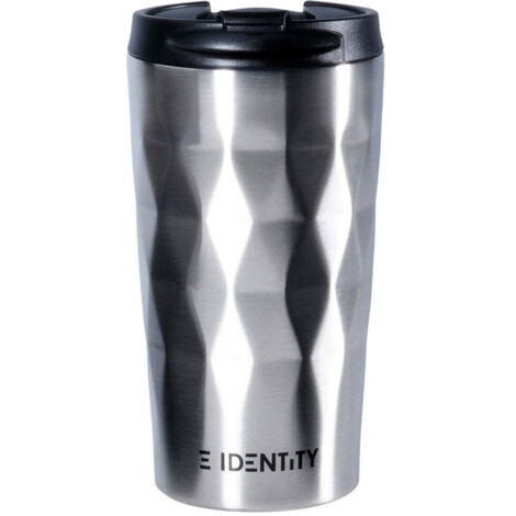 Mug thermos turquoise mat pour boissons chaudes et froides