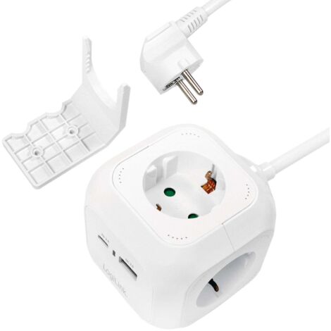 Power Cube Multiprise + USB-A/USB-C PD 20W