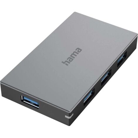 HAMA Hub USB-A 3.0 4x ports 5 Gbit/s