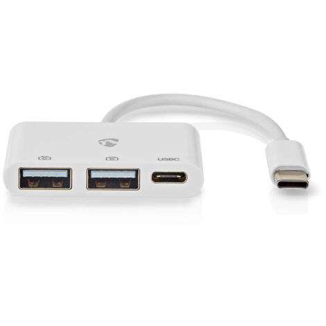 Hub usb 1x usb c 1x usb c 2x usb 20 a femelle ports 3 ports ...
