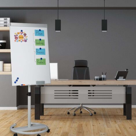 Tableau blanc mobile a feuilles mobiles