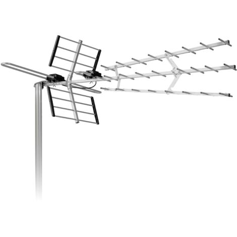 Antenne tv directionnelle exterieure reception ultra hd 4k