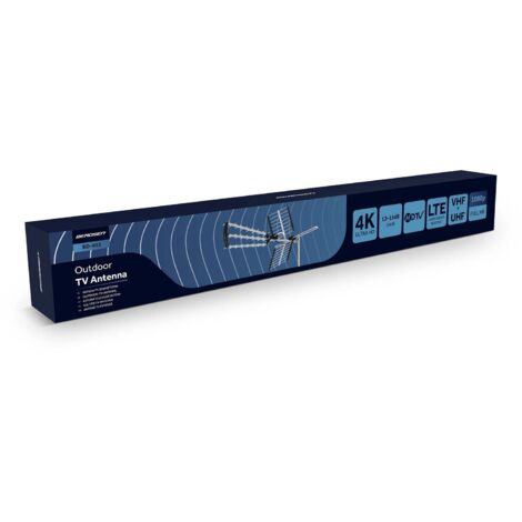 Antenne tv directionnelle exterieure ultra hd 4k