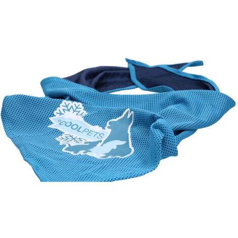 Bandana rafraichissant pour chien petite taille forme triangulaire
