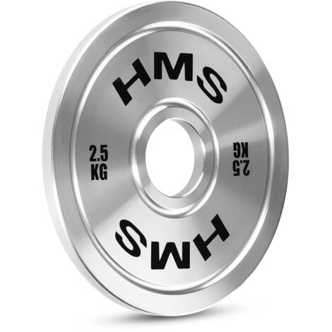 Disque de poids olympique en acier 25 kg