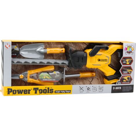 Kit de jardinage pour enfants secateur cisaille electrique et truelle