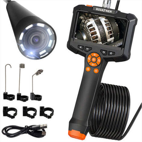 Camera endoscopique sans fil cable de 5 m full hd 8 led