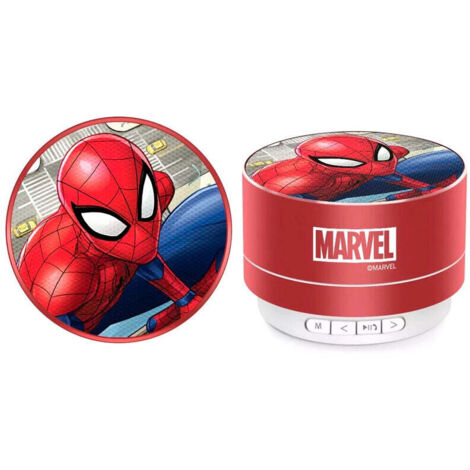 Enceinte portable sans fil Spiderman avec connectivité Bluetooth