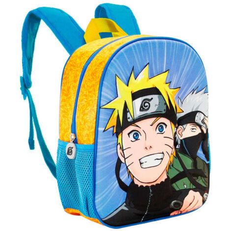 Sac à dos 3D Naruto Clan, taille 31 cm, design durable