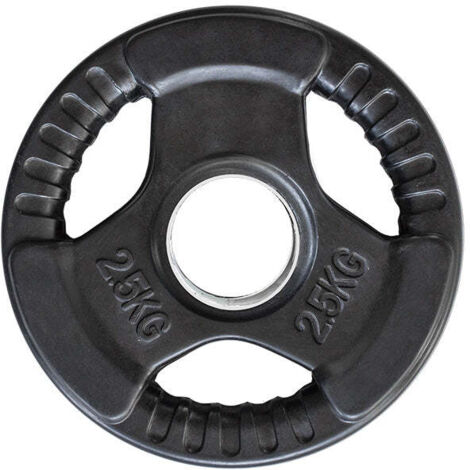 Disque de poids olympique 25 kg - acier durable