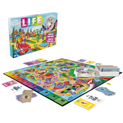 Jeu de société Game Of Life (en langue estonienne et lettone)