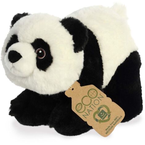 Aurora Eco Nation peluche panda, 15 cm