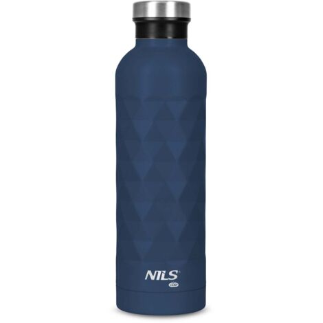 Bouteille d'eau touristique, 750 ml, bleue