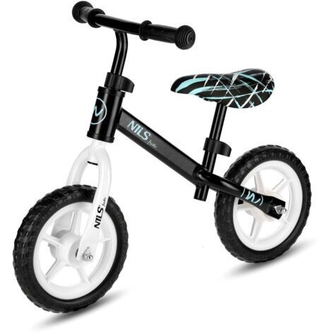 Balance Bike, Black Wheel, 10-Inch
