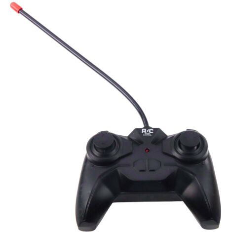 Remote Control Race Car, Light-Up Body, Orange-Turquoise