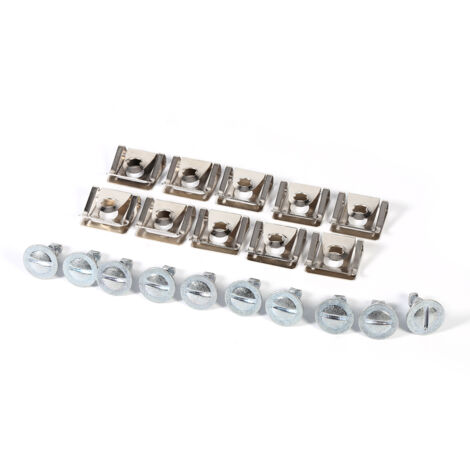 Lot de 10 clips de vis de châssis en acier au manganèse pour Audi A4 et ...