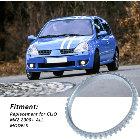 ABS RING RINGEUR 7700856416 Remplacement des métaux pour Clio MK2 2000 ...