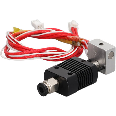 Extrudeuse d'imprimante 3D Hotend, extrémité chauffante à entraînement direct avec thermistance ...