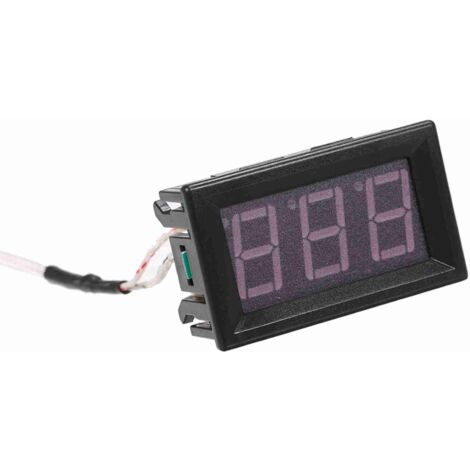 XH-B310 Thermomètre numérique industriel 12 V Compteur de température ...