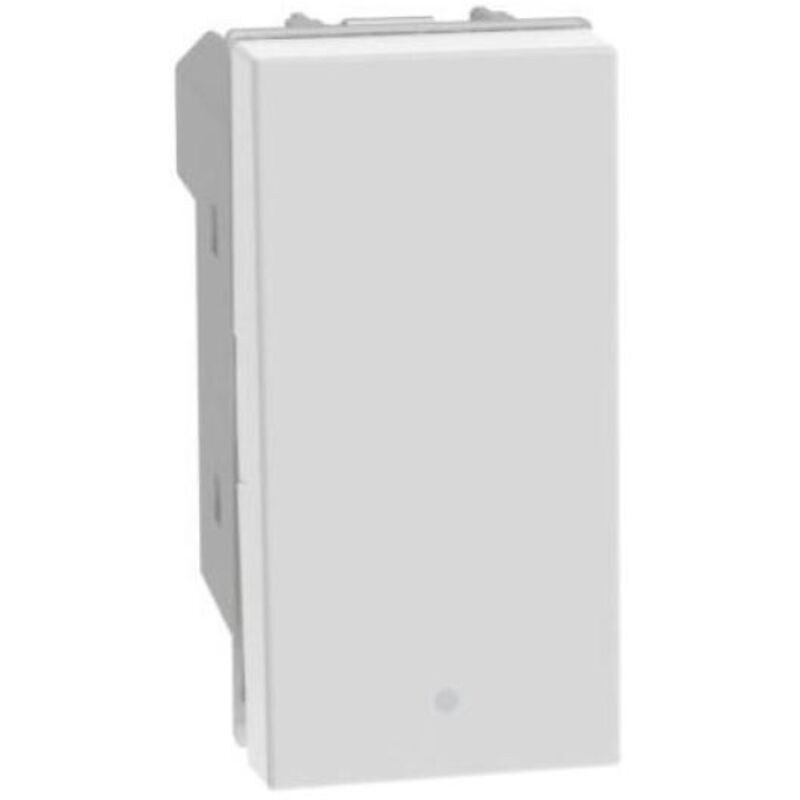 Interruttore basculante matixgo 1p 10ax 1 modulo bianco bticino jw4001