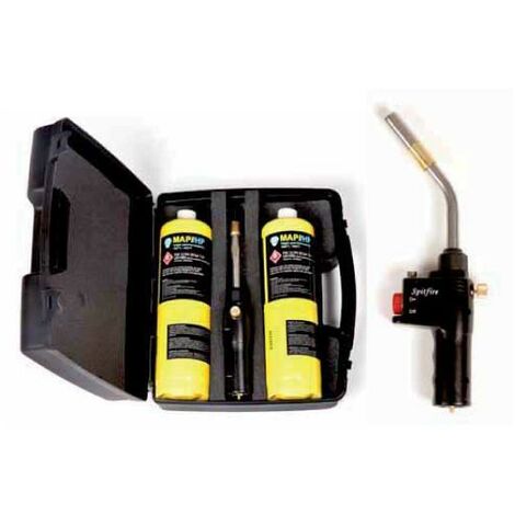 Kit per saldatura a cannello wigam spitfire pro, 1 torcia cannello + 2 ...