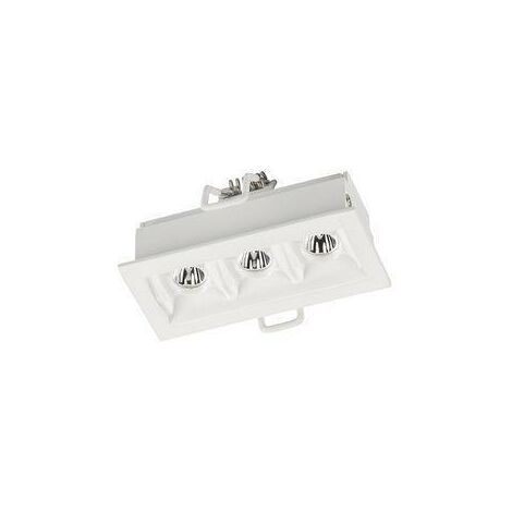 Faretto led da soffitto leds c4 bento standard, 3 luci, trimless, 6w ...