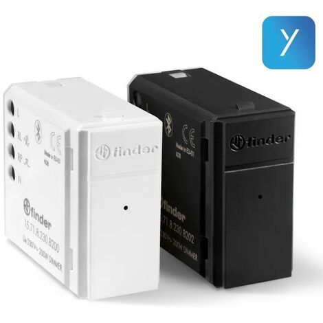 Dimmer varialuce smart da incasso finder yesli tipo 15.71, per led o ...