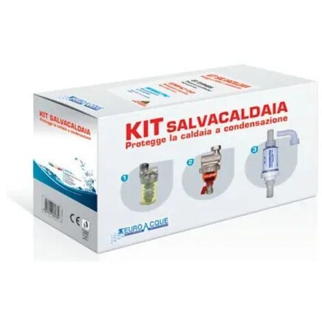 Kit salvacaldaia con defangatore, neutralizzatore e dosatore euroacque kitsalv1