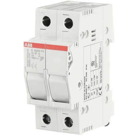 Sezionatore e 92 32 pv e 90 pv 2p 32a abb m204703