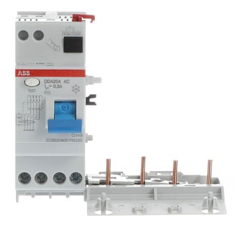 Blocco differenziale 4p dda204 ac 25a 300ma abb b427945