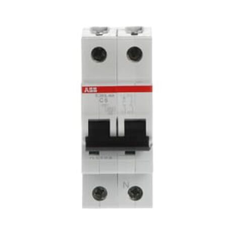 Interruttore automatico 4 5ka 2p s202l c 6 abb s598446