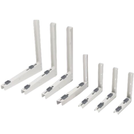 Mensola standard climatizzatore parete acciaio elettrozincato 160 kg ...