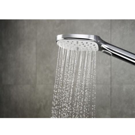 hansgrohe Raindance Select E 120 3jet 26520400 Handbrause, weiß chrom ...