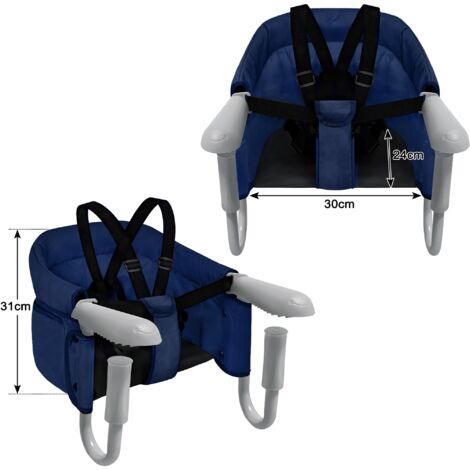 Tischsitz Baby Babysitz Tisch Faltbar Hochstuhl Sitzerhöhung Stuhlsitz ...