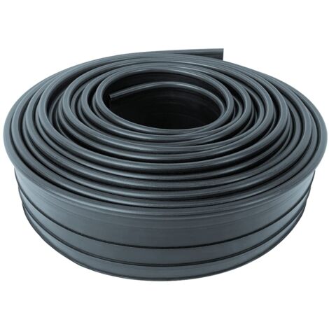 Rasenkante 6m Kunststoff Rasenkanten Flexible Beeteinfassungen PE Rolle ...