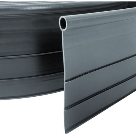 Rasenkante 6m Kunststoff Rasenkanten Flexible Beeteinfassungen PE Rolle ...