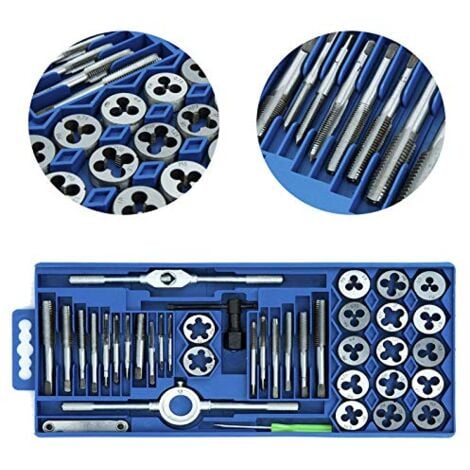 Gewindeschneidsatz Gewindebohrer 32 tlg M3-M12 NAIZY