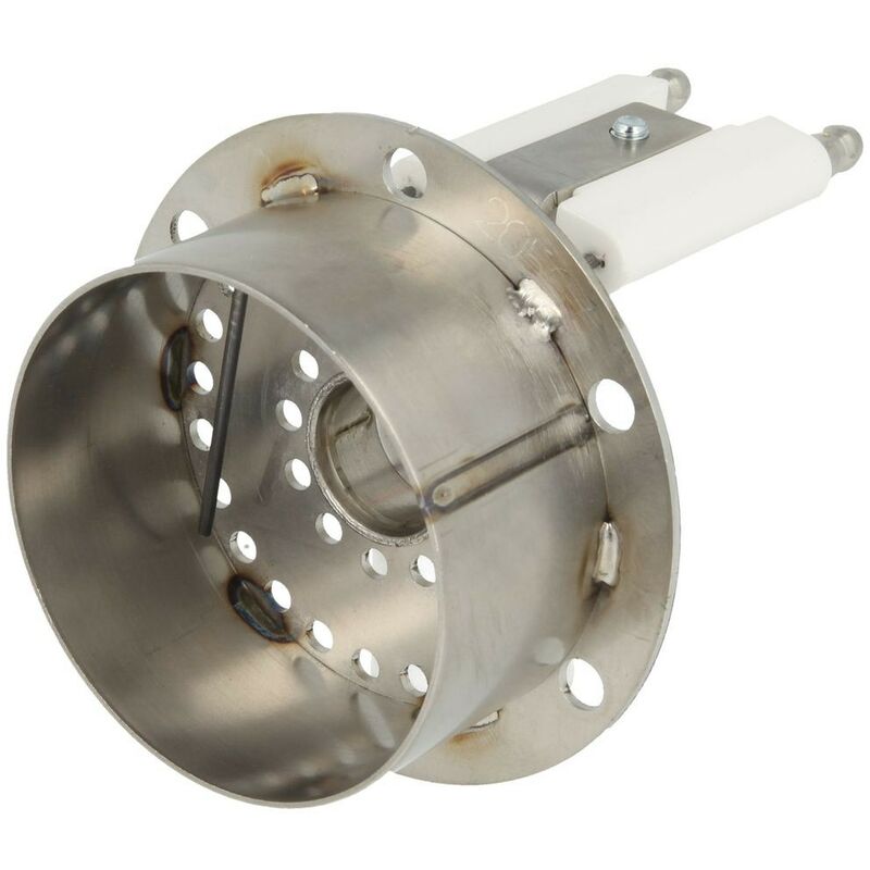 Kompletter Deflektor mit kombinierter Elektrode