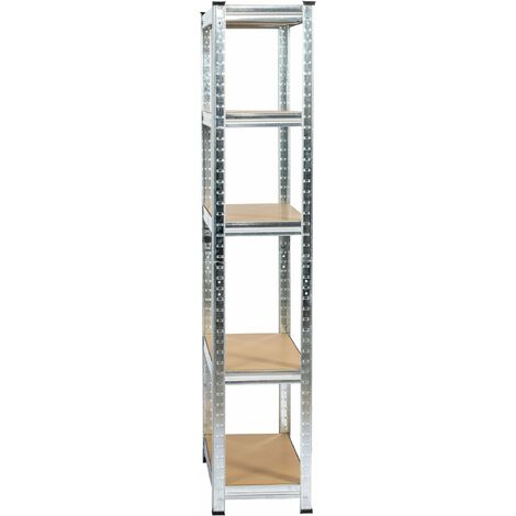 Five Bay Rhino Racking 150x75x30cm 5 tier Galvanised Heavy Duty ...