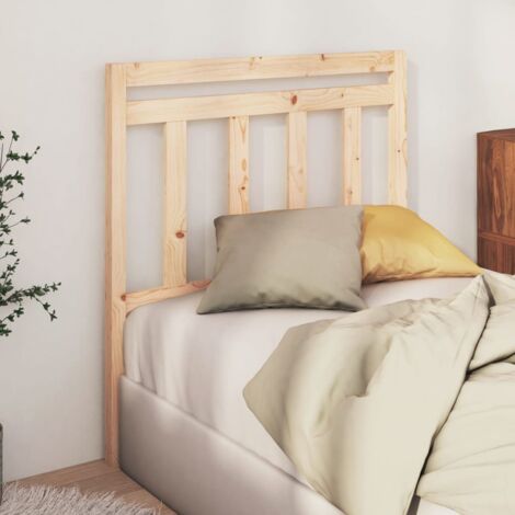Testiera per Letto, Testiera elegant 96x4x100 cm in Legno Massello di ...