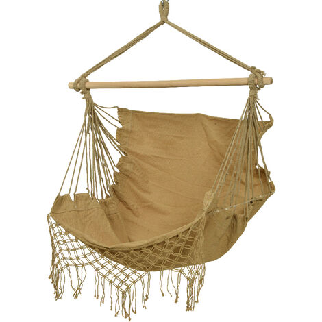 Sedia Amaca in cotone e poliestere FSC 100% sabbia