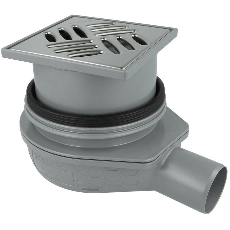 Pavimento sifone ultraplat dn 50 con griglia a fessura Pavimento sifone ultraplat dn 50 con griglia a fessura