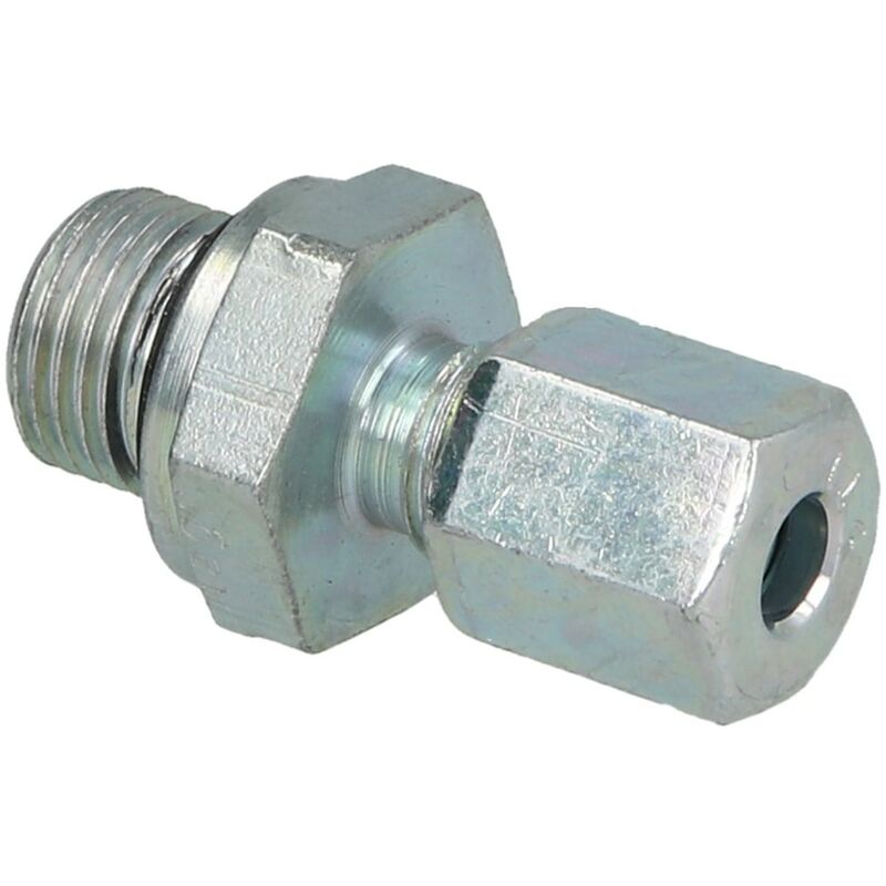 Connettore a vite destro 1/2' x 8 mm con filo cilindrico